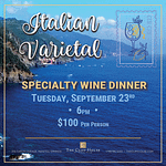 Italian Varietal Specialty Wine Dinner - Manitou Springs
