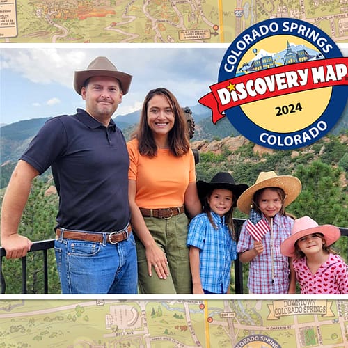 Discovery Map of Colorado Springs - Visit Manitou Springs