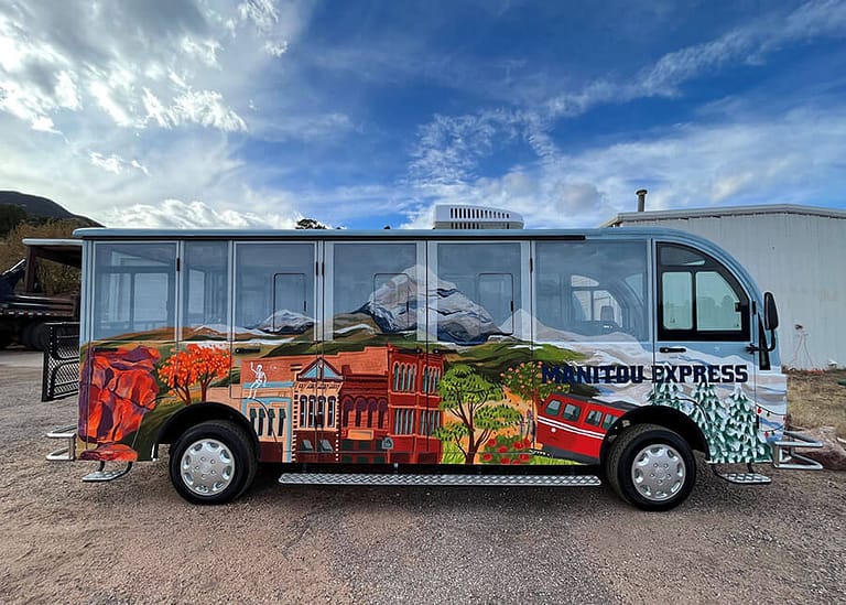 Manitou Springs Free Shuttle to Manitou Incline & Downtown